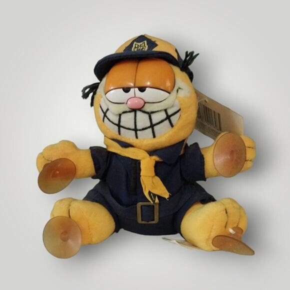 Paws | Toys | Vintage Plush Garfield Cub Scouts 7 Comic Strip Cat 98s ...